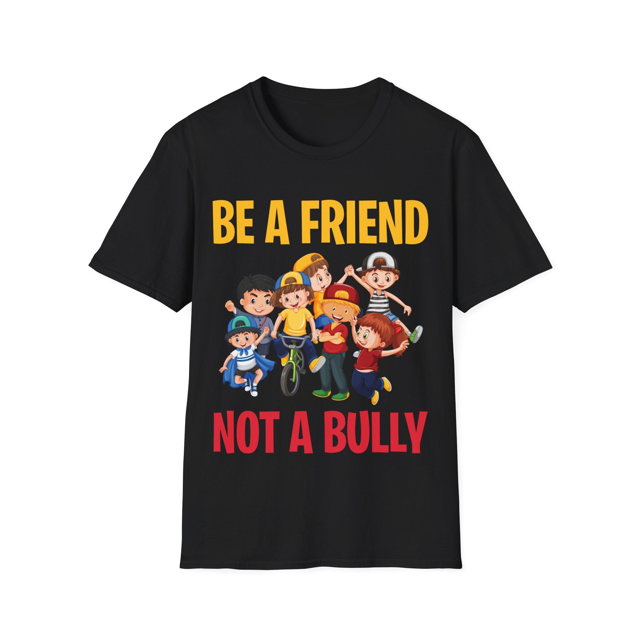 Anti Bullying Be A Friend Not A Bully Kindness Unity T-Shirt Kids Men ...